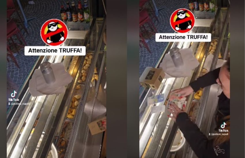 Napoli, occhio alla truffa del resto, il cliente confonde la cassiera e ...