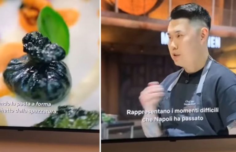 Lo chef coreano porta in tv la pasta dedicata a Napoli: è a forma di ...